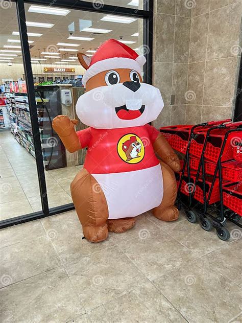 A Blow Up Buccee Beaver The Mascot Of The Buccees Gas And Convenience