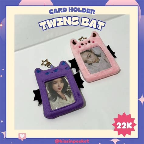 Jual Card Holder Cahol Konser Kpop Disney Sanrio Twins Bat Devil