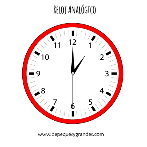 Manecillas De Reloj Grandes Imprimibles