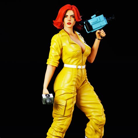 2751 April Oneil Nsfw Tmnt Stl 3d Print Files My Stl