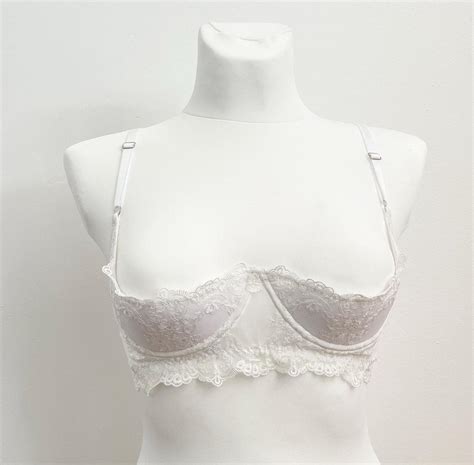 Shelf Bra Open Mesh Half Cup Bra Open Quarter Cup Bra Cupless Bra For