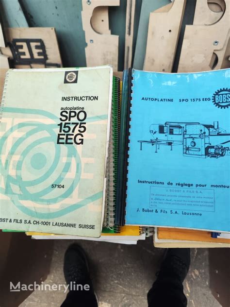 Bobst Spo 1575 Eeg Die Cutting Machine For Sale Germany Salzgitter Bad Eg38540