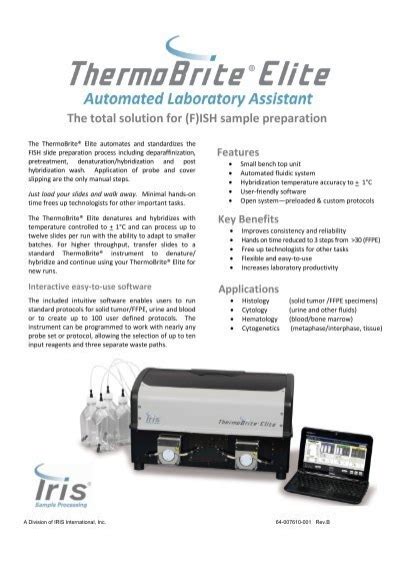 Brochure Iris Sample Processing