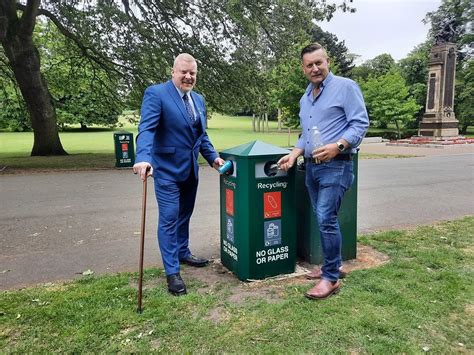 New Recycling Bins For Parks