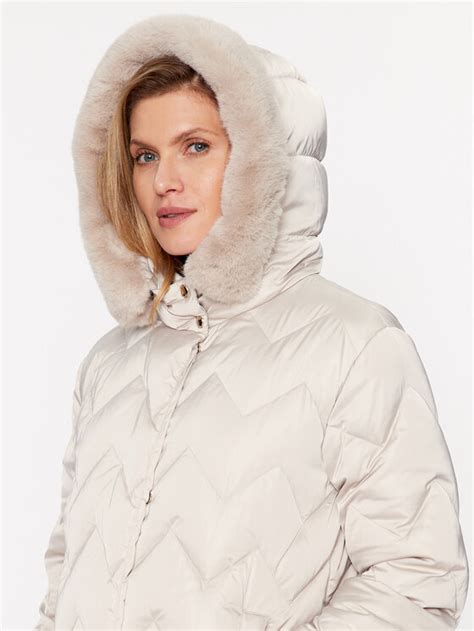 Geox Daunenjacke Chloo W3626f T2655f 1724 Beige Regular Fit Modivo De