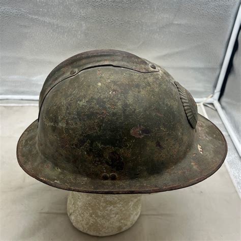 Ww2 Thailand M26 Adrian Helmet Shell Fitzkee Militaria Collectibles
