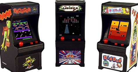 Tiny Arcade Machines Now Starting At 12 On Amazon Dig Dug Pac Man More