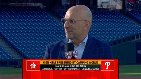 Dan Shulman Joins High Heat To Talk 2022 World Series 11 03 2022