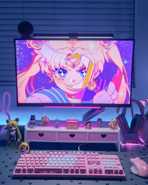 Sailor Moon Inspired Pc Setup