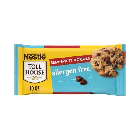 Nestle Toll House Allergen Free Semi Sweet Regular Chocolate Chips 10