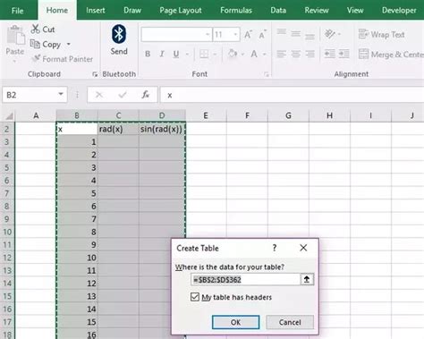 half sine wave equation excel tessshebaylo