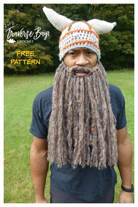 Free Crochet Pattern For Viking Hat Crochet Parfait Viking Helmet