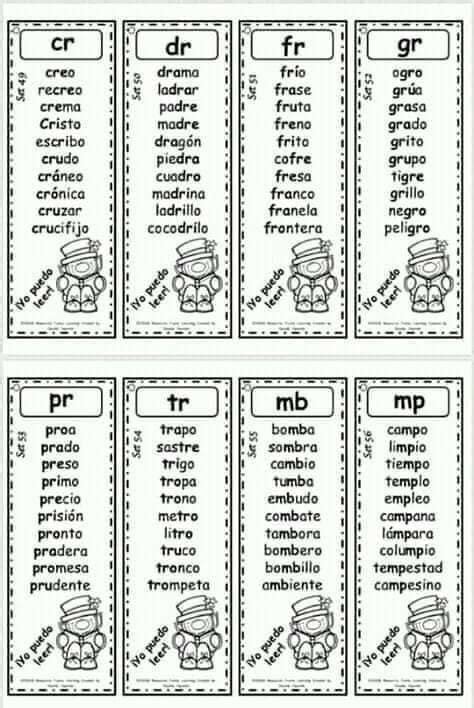 Wikichicos Aprendiendo A Leer Sílabas Inversas Con Las Letras N S R