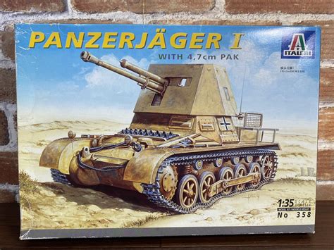 Yahooオークション イタレリ 135 1号戦車 Panzer Jager I 47cmpa