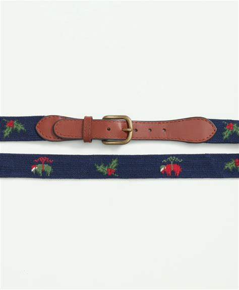 Smathers And Branson Needlepoint Belt