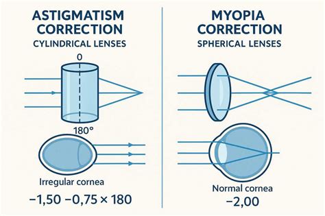Glasses For Astigmatism Vs Myopia Explained Poudre Valley Eyecare