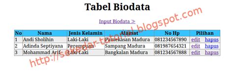 Cara Membuat Input View Update Delete Data Crud Dengan Pdo Php And Mysql Sekedar Tutorial