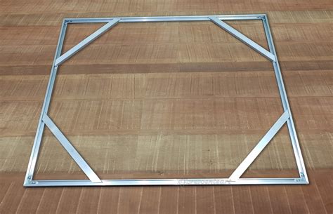 Eco Chassi De Alumínio Quadrado Crescente Art