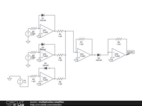 Multiplication Amplifier Circuitlab