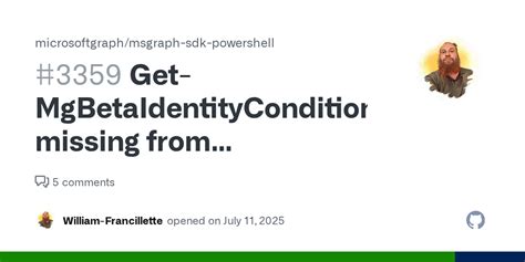 Get Mgbetaidentityconditionalaccesspolicy Missing From Microsoftgraphbetaidentitysignins