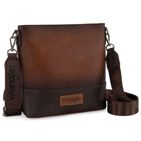 Wrangler Crossbody Purses For Women Two Tone Crossbody Bags Women
