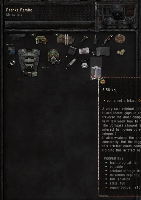 Has Anybody Found The Compass In Anomaly I Know I Have But It Is On A Dude Has Anybody Else