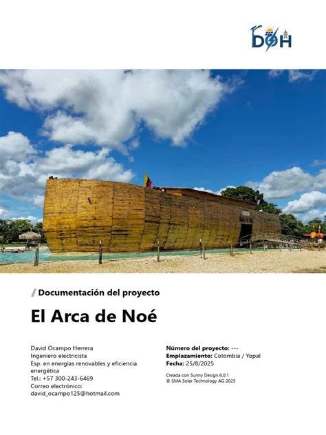 El Arca De Noé Pdf Fotovoltaica Ingenieria Eléctrica