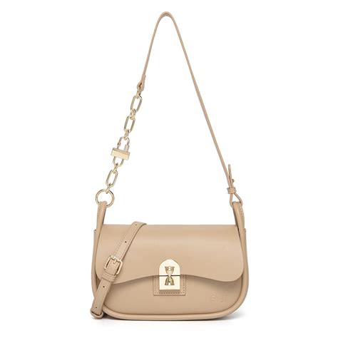 Jual En Ji Hinso Shoulderbag Khaki Shopee Indonesia