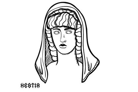 Coloriages Hestia Héra La Déesse Du Mariage À Retenir Pdf