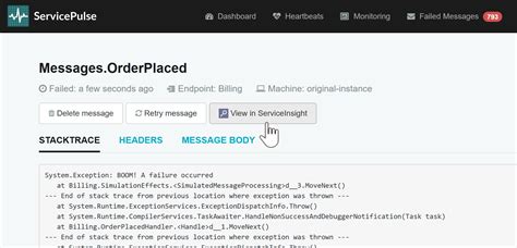 Serviceinsight Application Invocation • Serviceinsight • Particular Docs