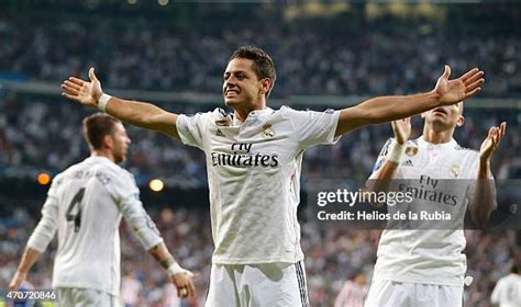 Chicharito Real Madrid Photos And Premium High Res Pictures Getty Images