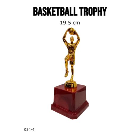 New Basketball Mvp Trophy 195cm Gold 054 4 Shopee Philippines
