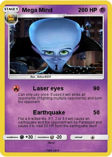 Pokémon Mega Mind 14 14 Laser Eyes My Pokemon Card