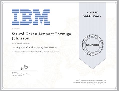 My Ibm Certifications