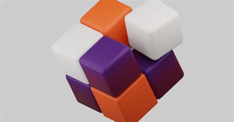Interlocking Cube Puzzle 3d Incl Abstract And Colorful Envato Interlocking Cube Puzzle 3d Incl Abstract And Colorful Envato