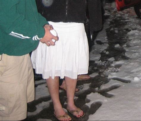 Flip Flops In Snow By Trodem518 On Deviantart
