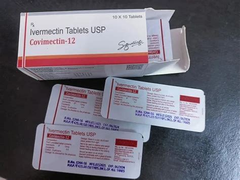 Covimectin 12 Ivermectin 12 Mg Tablets At Rs 425stripe