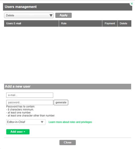 Knowledge Base Cms Add New Users