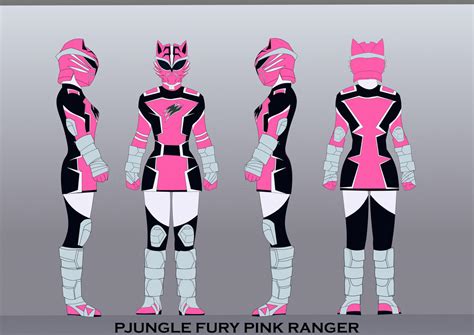 Jungle Fury Pink Ranger By Kevinnplayx On Deviantart
