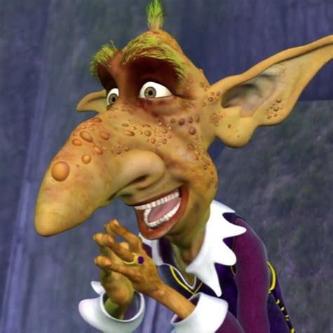 An Animated Character Is Smiling And Holding His Hands Out In Front Of