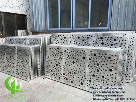 Perforating Metal Screen Aluminium Sheet For Wall Cladding Ceiling