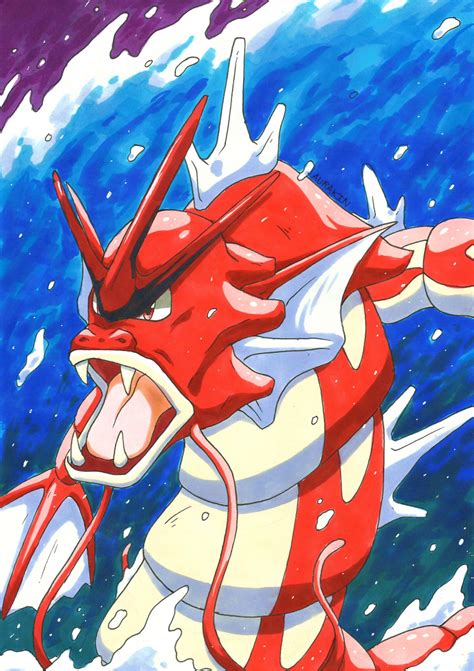 Red Gyarados Pokemon Red Gyarados 130