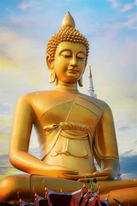 The Big Seated Buddha Statue Buddha Dhammakaya Dhepmongkol At Wat