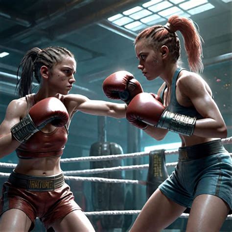 Girls Boxing 4 By Eastwood04 On Deviantart