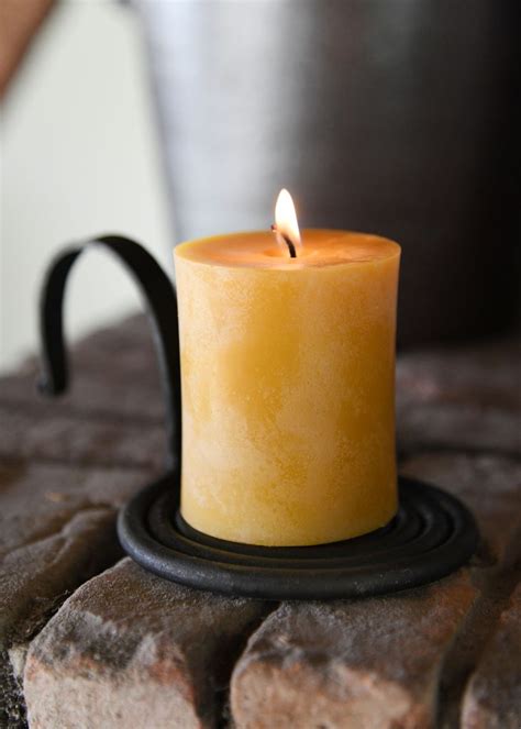 Forged Medieval Candlestick Wulflund