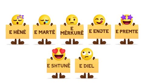 Si U Emëruan Ditët E Javës