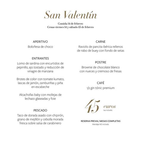 Carta Del Restaurante Los Claveles Ibeas Del Juarros
