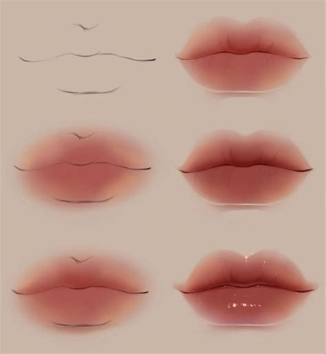 Pin By ~cecíliapinkblue~ On Desenhos In 2022 Cara Menggambar Bibir