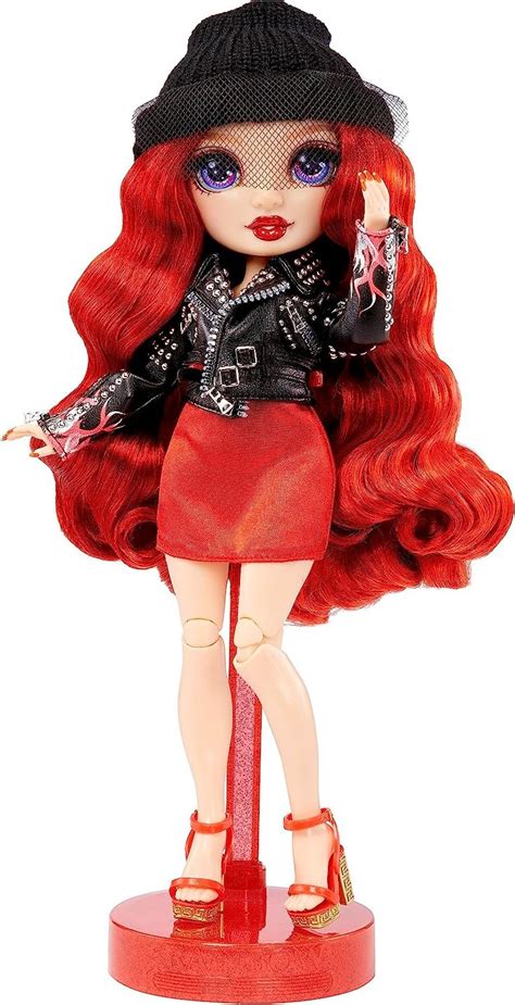 Rainbow High Fantastic Fashion Playset Ruby Anderson Red Doll