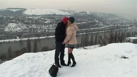 Outdoor Sex Im Schnee Teens Sind So Geil Aufeinander German Babe Porn